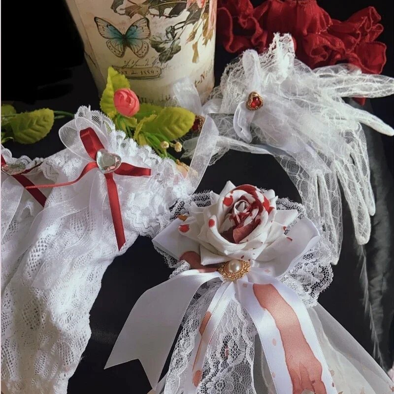 Белая юбка-пачка Лолита, 65cm