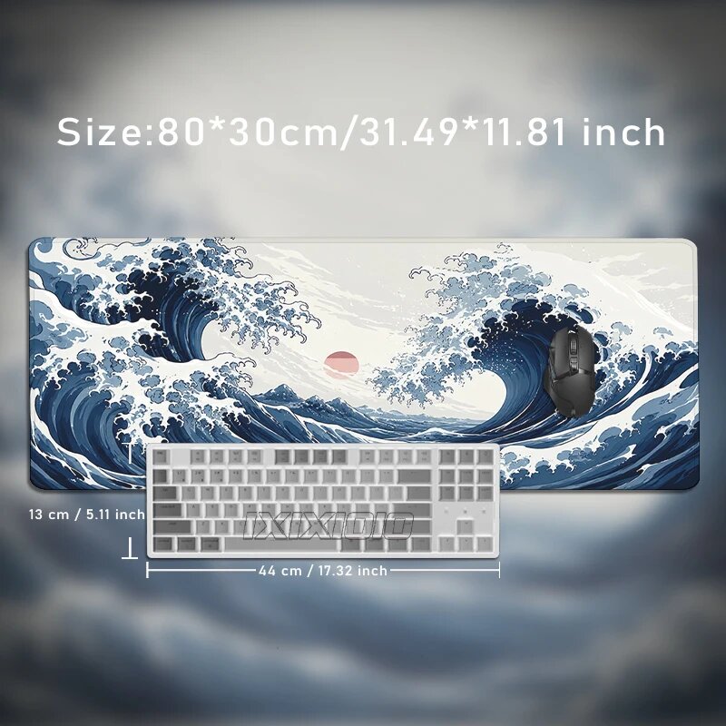 Коврик для мыши XXL "Волны", 800x300x2mm