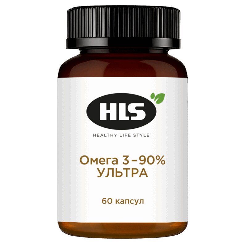 Хлс Омега 3 - 90% Ультра Капс.№60