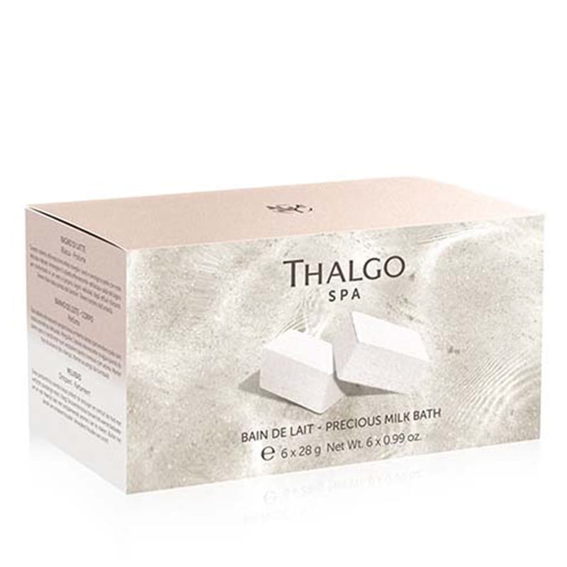 Бомбочка для ванны Thalgo Precious Milk Bath Set набор Шипучая бомбочка для ванны 28 г x 6