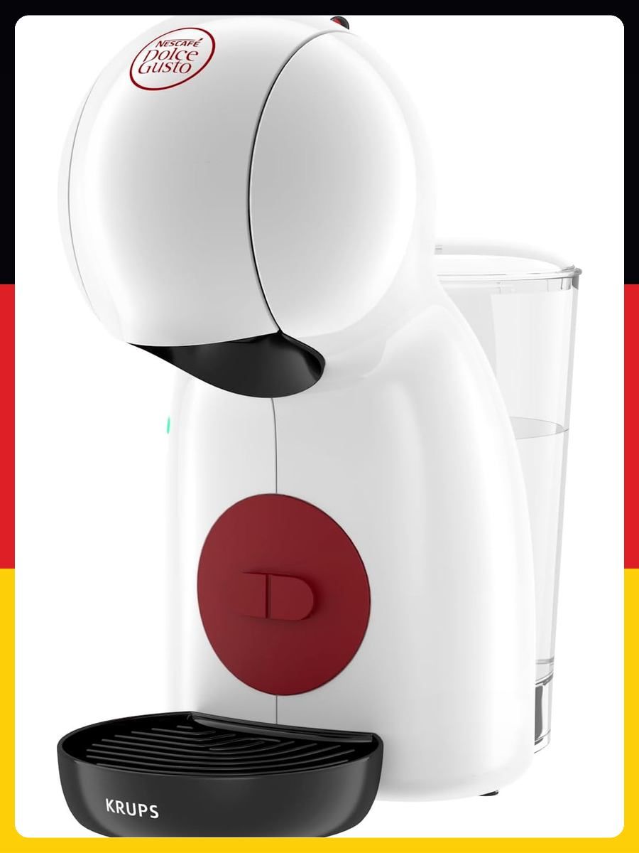 Nescafe Dolce Gusto Капсульная кофемашина Piccolo XS by Krups White Manual Coffee Capsule Machine, белый