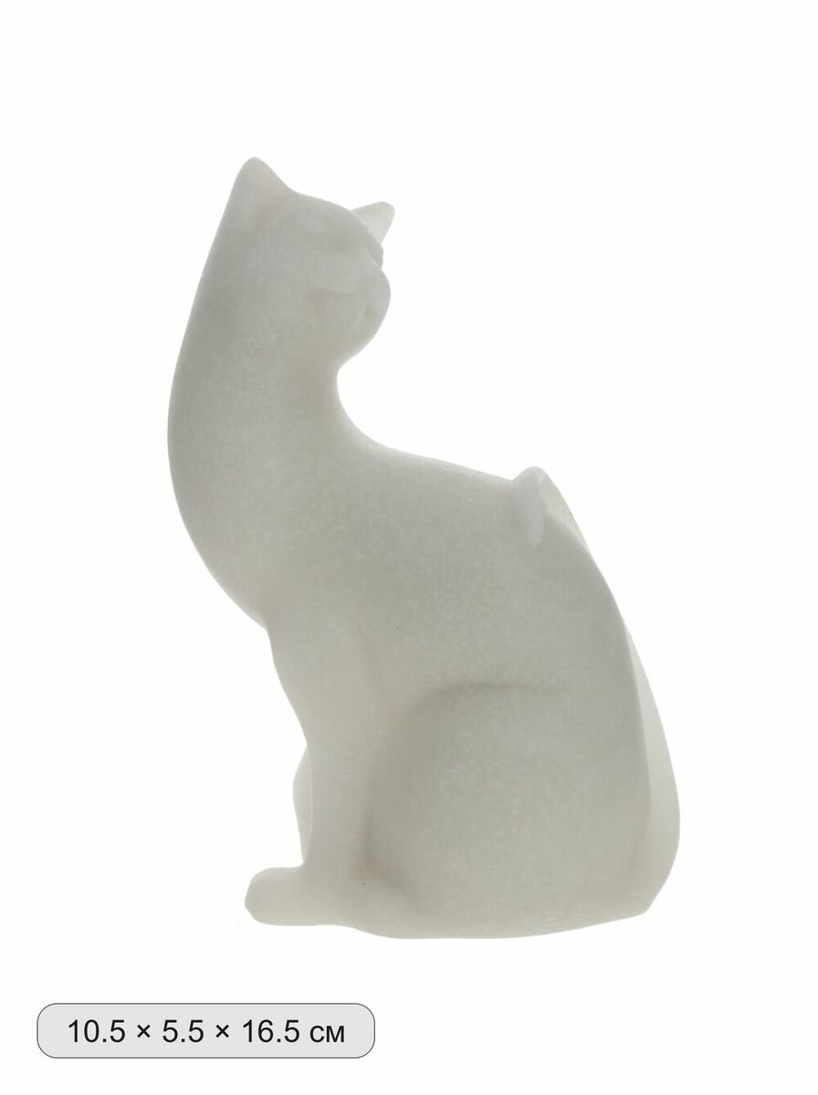 Фигурка декоративная "Кошка", L10,5 W5,5 H16,5 см