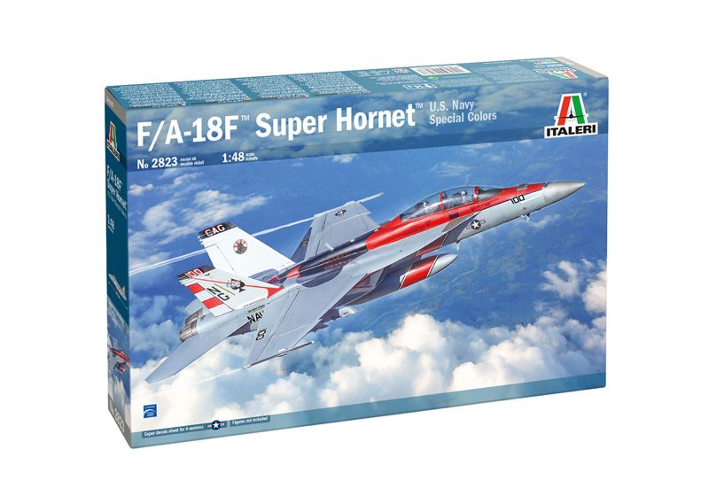 Модель самолета сборная модель сборная палубный истребитель F/A-18F super hornet Italeri Арт.2823ИТ
