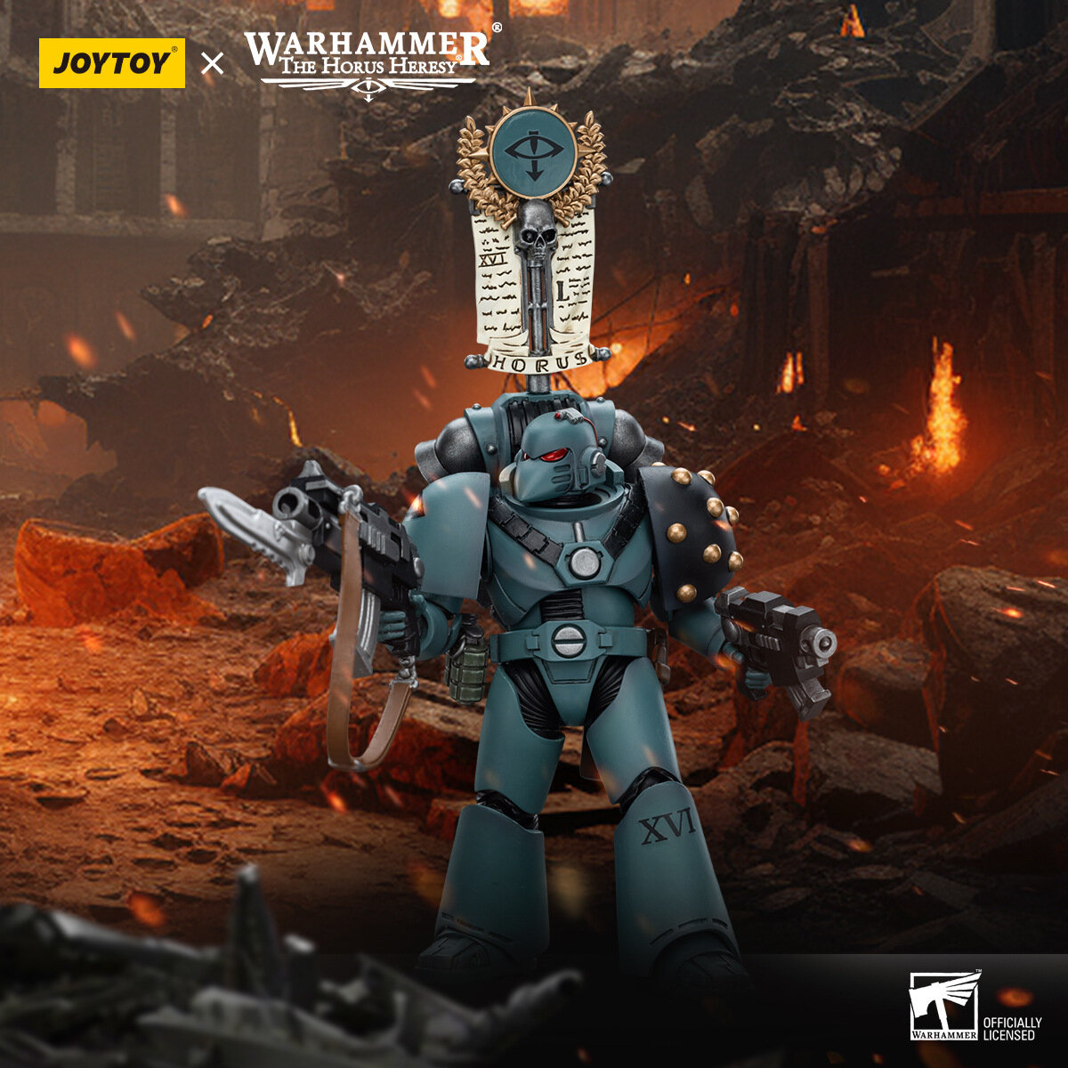 JOYTOY Dark Source Horus's Son Archon Empire Defiant Tactical Squad Dauntless Mech Soldier Figure Toy