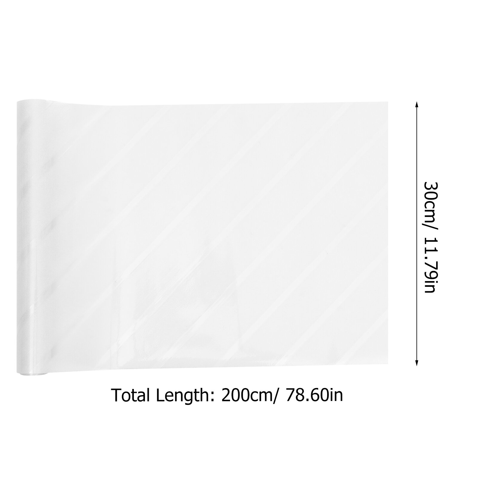 Пленка Для Окон С Полосками Защита От УФ-Лучей 200.00X30.00X0.10Cm