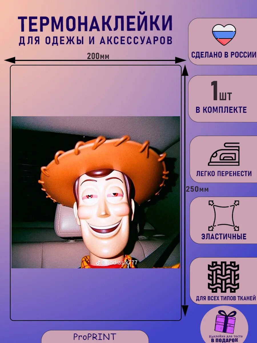 Термонаклейка на одежду