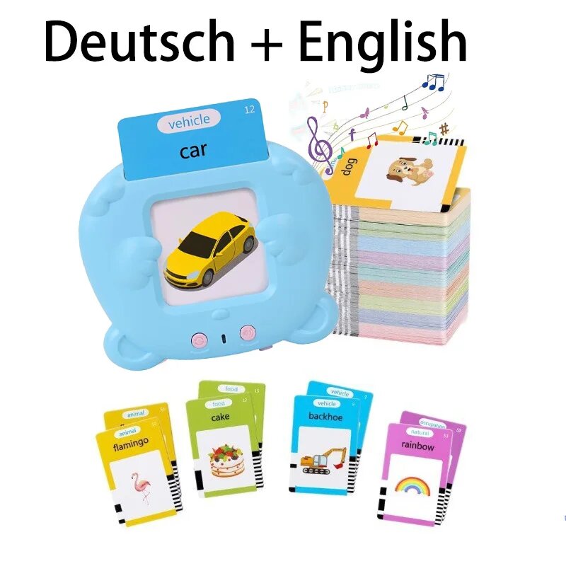 Обучающая машина SMHXIANGQIANJIN для детей 510Words German Blue