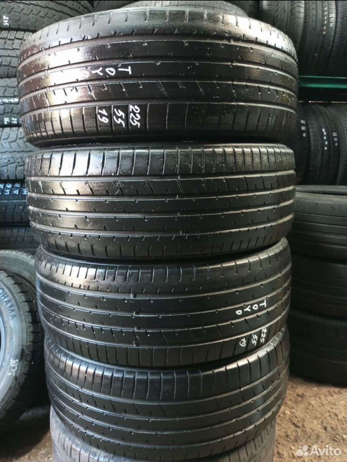 225-55-19 Toyo Комплект