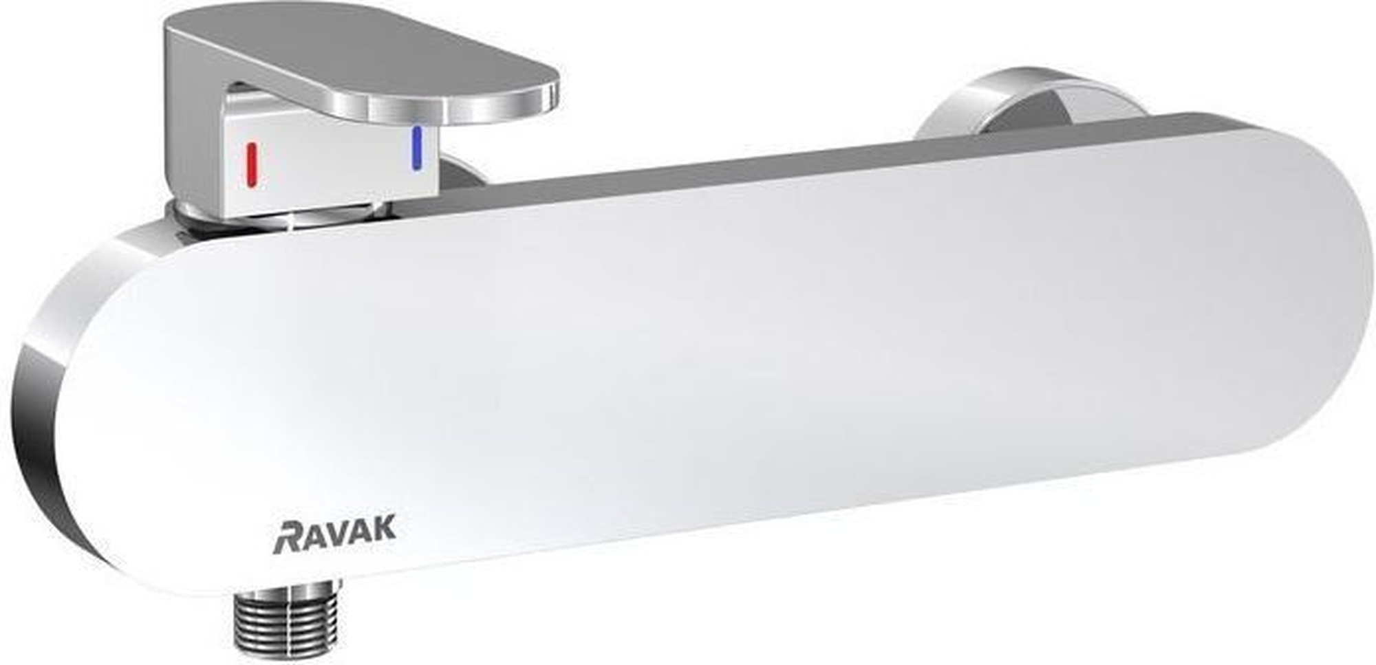 Смеситель для ванны и душа Ravak Chrome CR 032.00/150, рычажное управление, хром, латунь