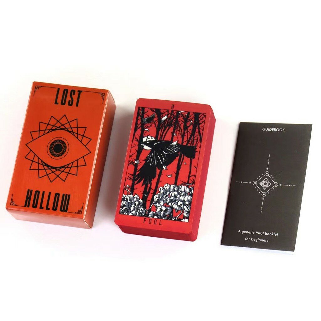 Карты таро pink before для гадания и креативного мышления lost hollow, розовый