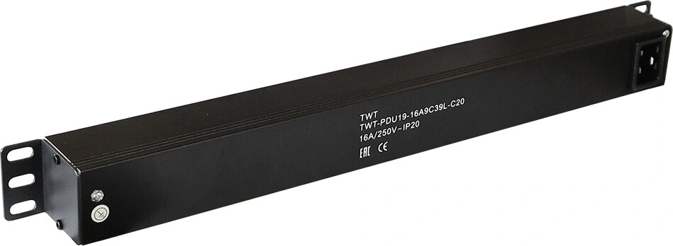 Блок распределения питания Lan TWT-PDU19-16A9C39L-C20