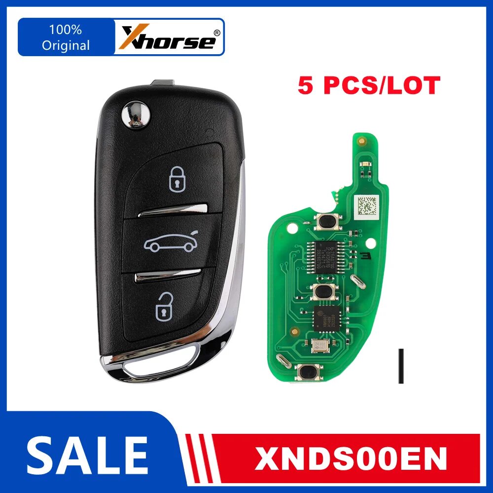 Беспроводной пульт XHORSE XNDS00EN для VW Type, английская версия, 1 Piece