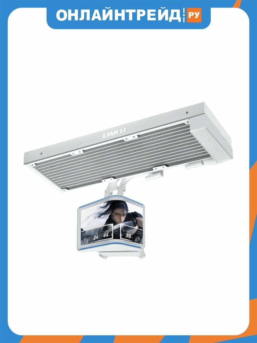 СВО для процессора Lian LI HydroShift II OLED Curved 360Fanless White (G89. GHS2OLDC36NW. R0) (GHS2OLDC36NW)