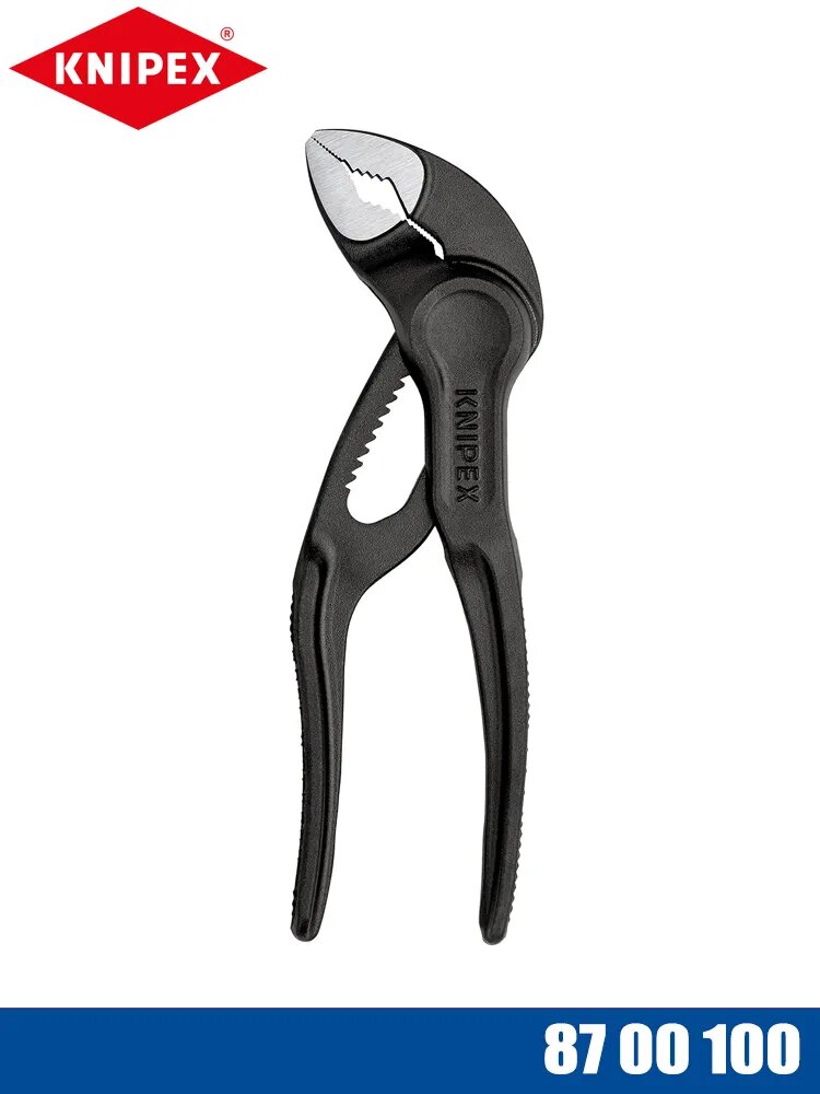 KNIPEX 87 00 100 Плоскогубцы для водяного насоса Cobra XS Компактный ручной инструмент