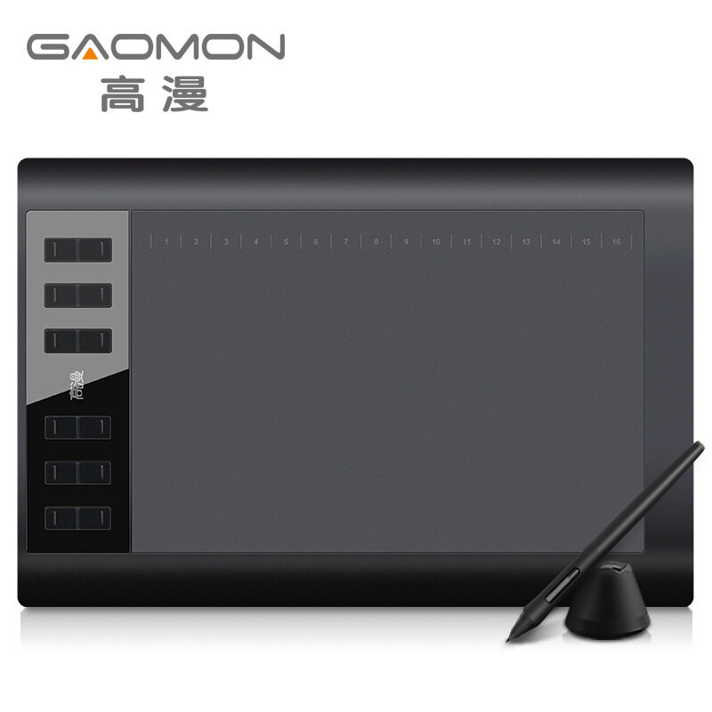 Huion H1060Pro цифровой графический планшет для смартфонов и планшетов с 10,1-дюймовым экраном, 8192 уровней
