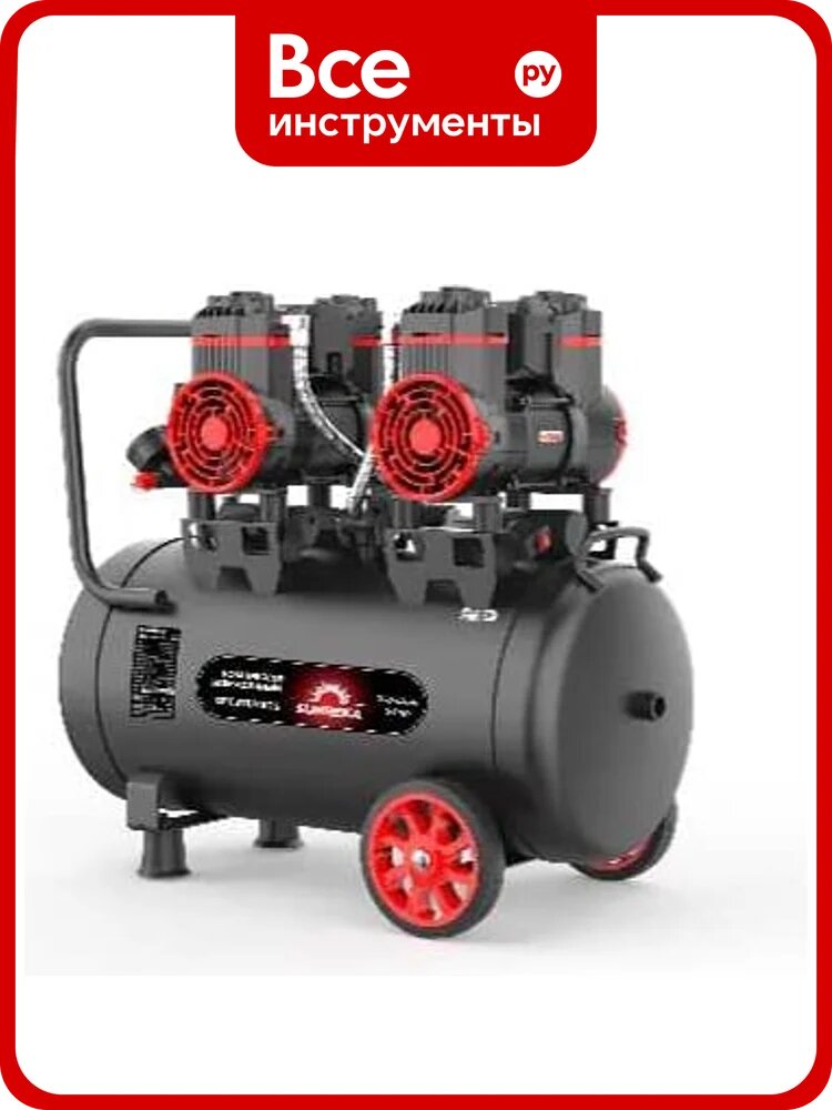 Поршневой безмасляный компрессор SUNREKA GFC510/50DS 216116
