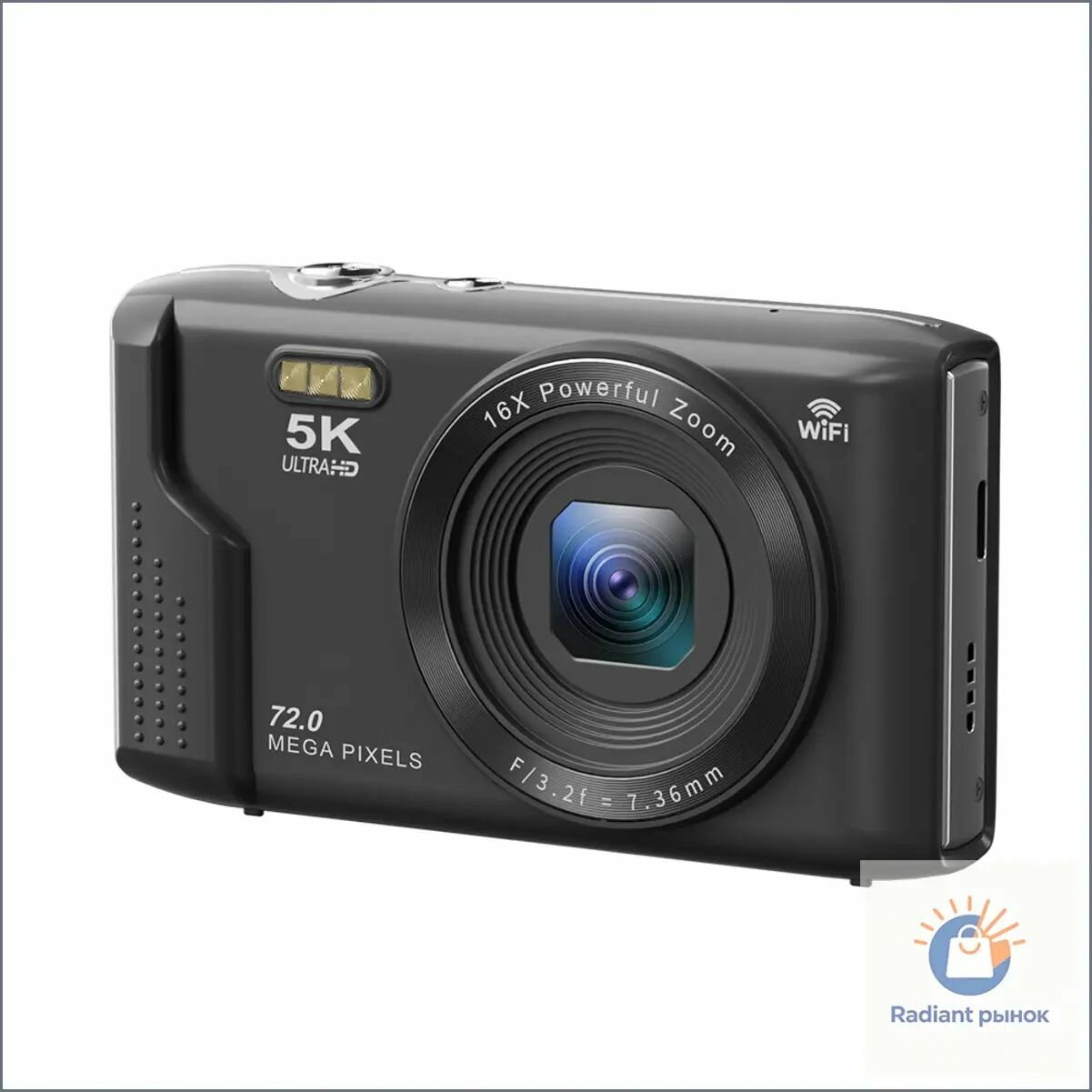 Цифровой фотоаппарат S95 PRO с разрешением 72 МП и видеозаписью 5K
