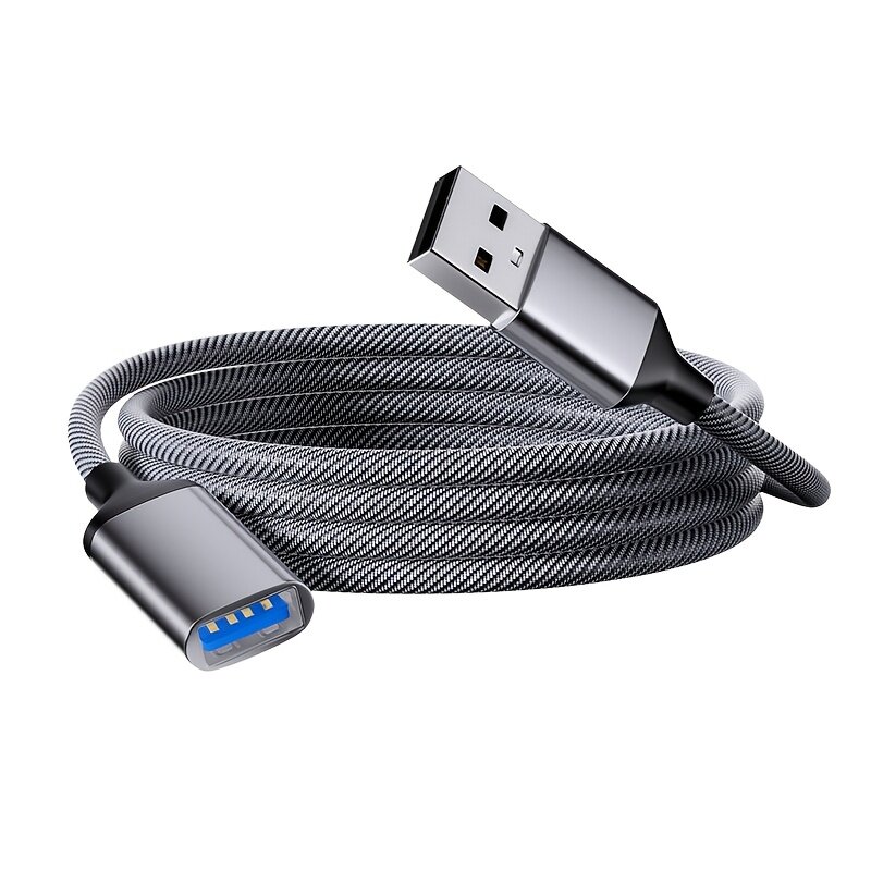 USB 2.0 переходник "папа-мама" для флешек, жестких дисков и мыши, 1 м