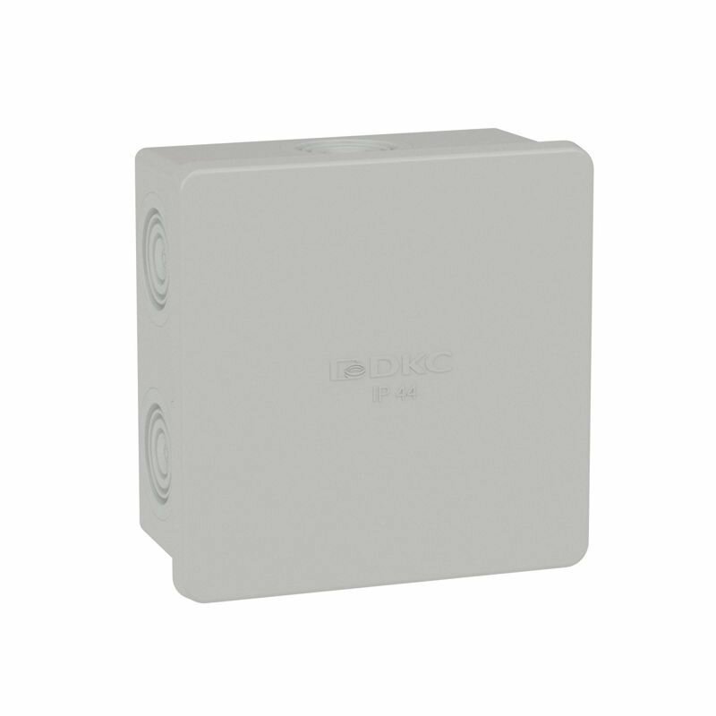 Коробка распределительная ОП 80х80х40мм IP44 6 каб. ввод DKC 53700