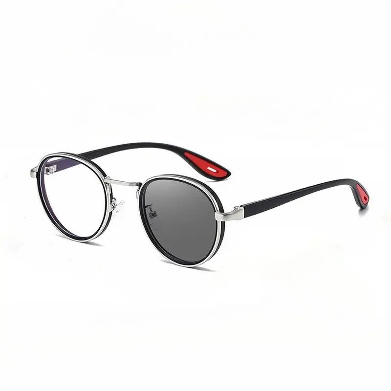 ZRGAE фотохромные очки для зрения Black Silver, -2.5