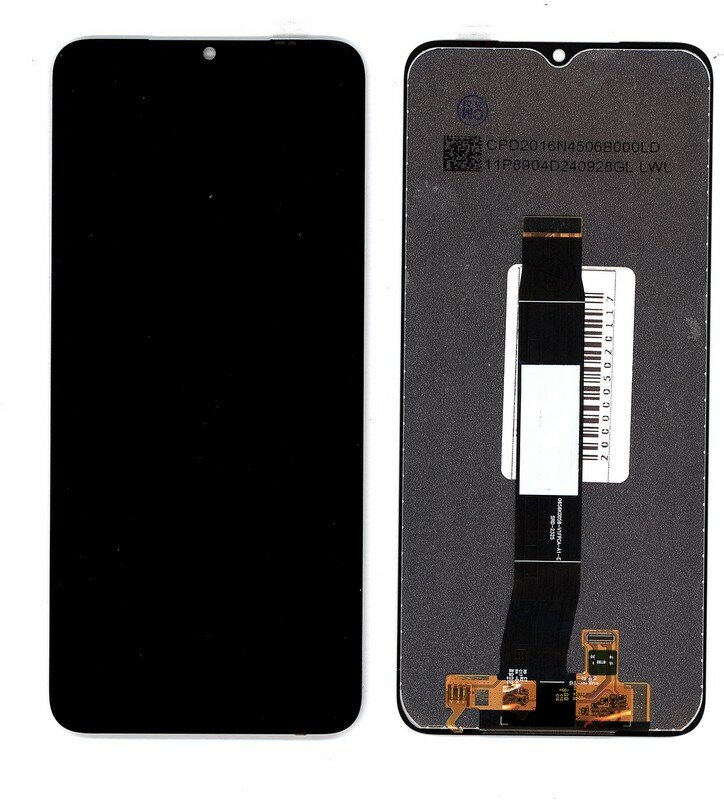 Дисплей для Umidigi G5 Mecha в сборе с тачскрином черный