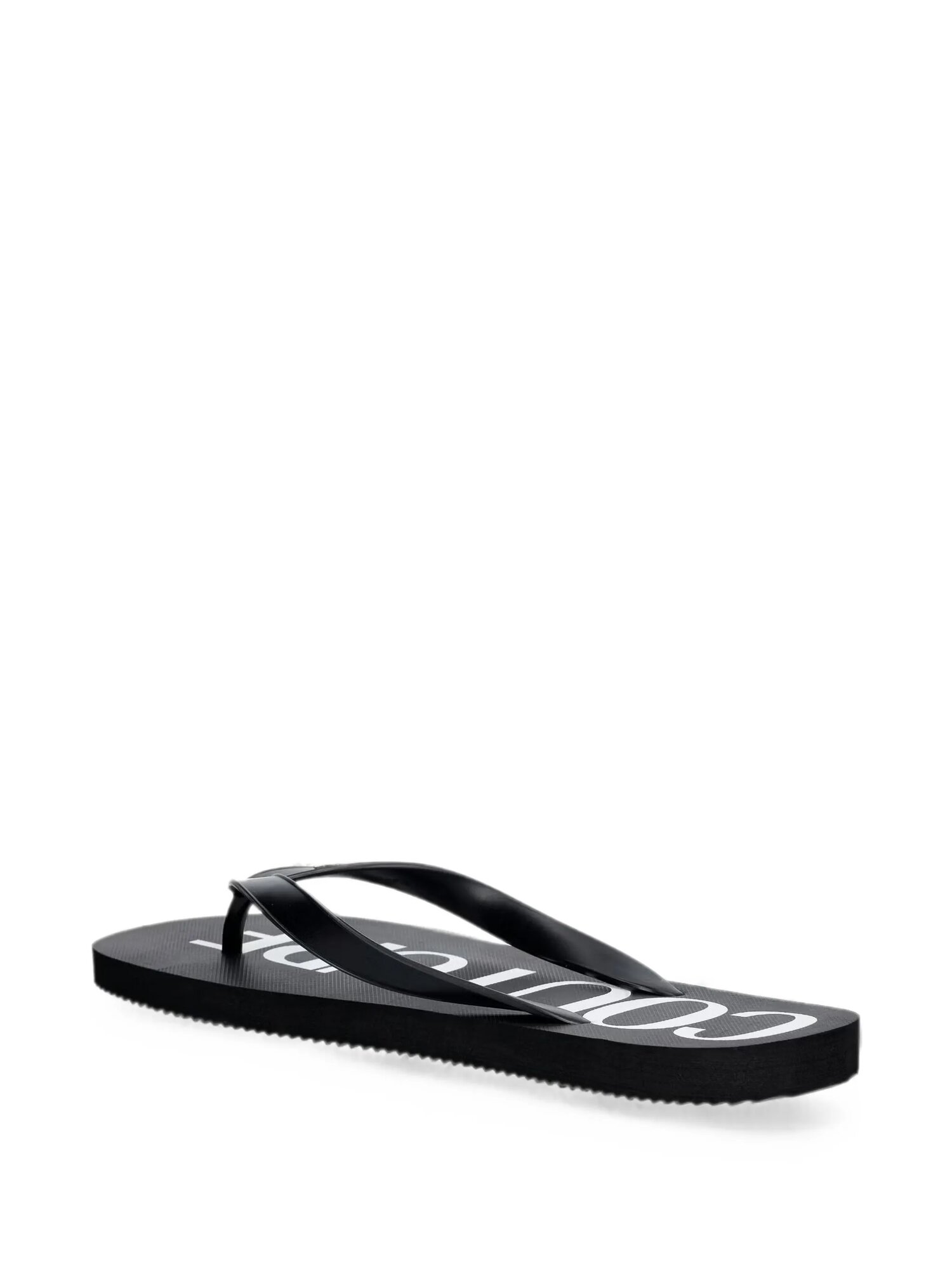 Шлёпанцы Versace Jeans Couture Logo-print flip-flops, размер 41 — фото 1