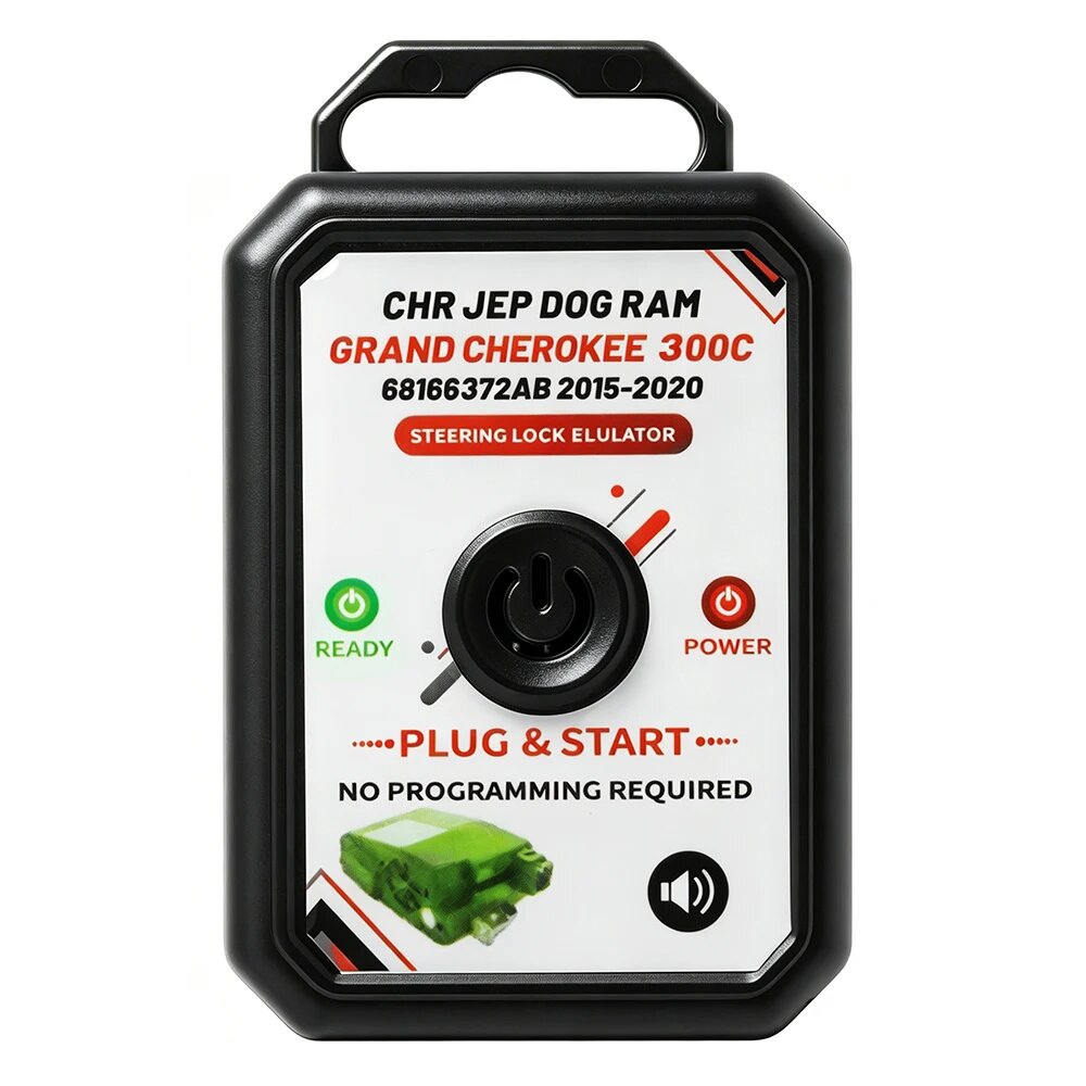 Эмулятор блокировки руля ESL ELV для Jeep Grand Cherokee Chrysler 2015-2021, универсальный эмулятор-симулятор, подключи и работай