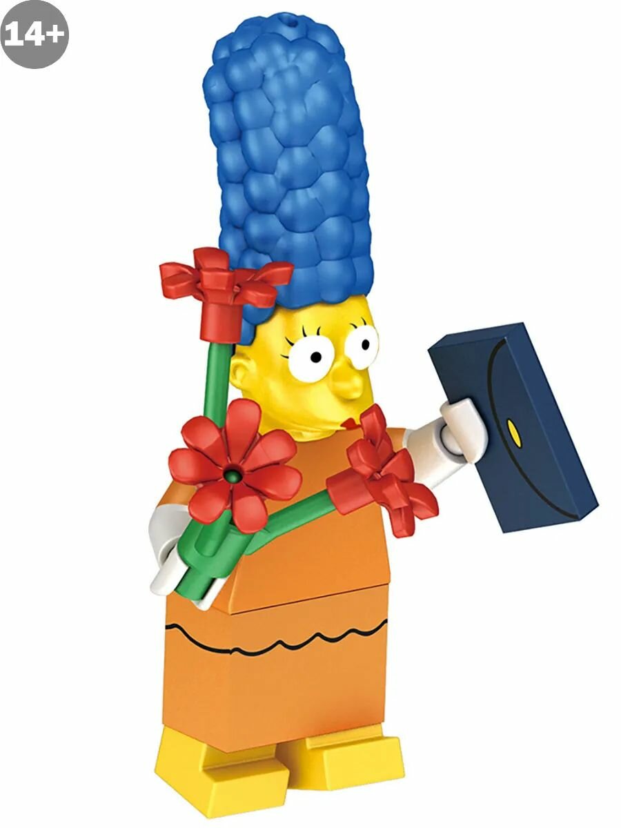 Фигурка конструктор Мардж Симпсон / The Simpsons / Симпсоны (14+)