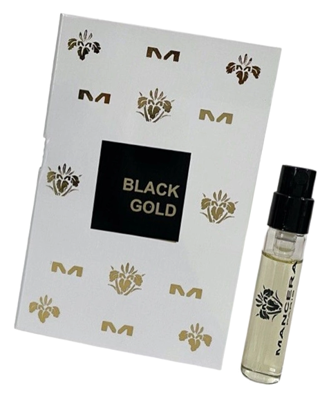 Мужская парфюмерная вода Mancera Black Gold 2 мл пробник / Мансера