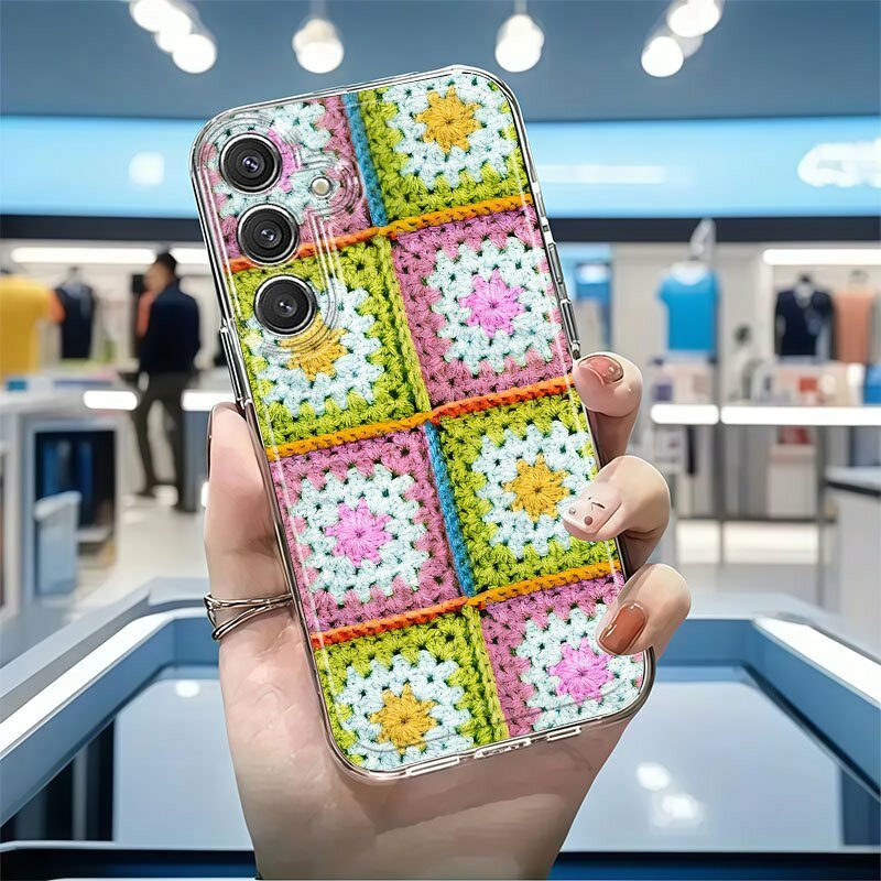 Чехол для смартфона A03, TPU, плетеный узор, противоударный, полное покрытие, мягкий, разноцветный