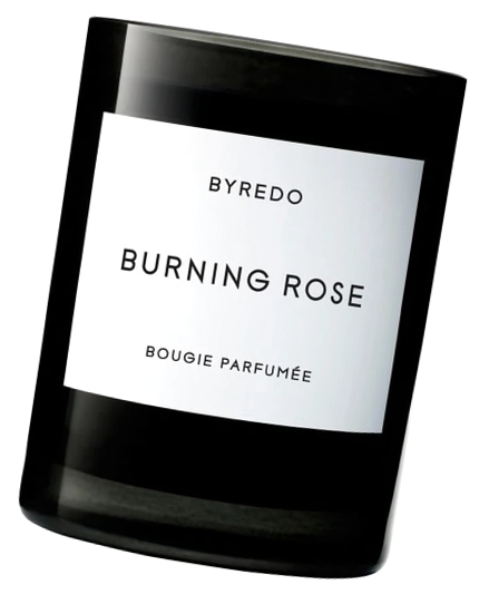 Byredo Burning Rose женская парфюмированная свеча 240 гр - Бурнинг Роуз