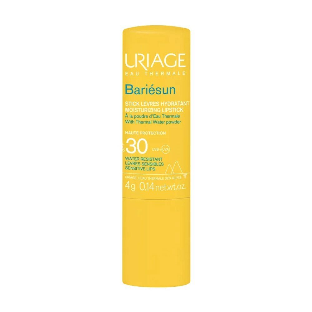 Uriage Bariesun Moisturizing Lip Stick Увлажняющий стик для губ SPF 30, 4 гр
