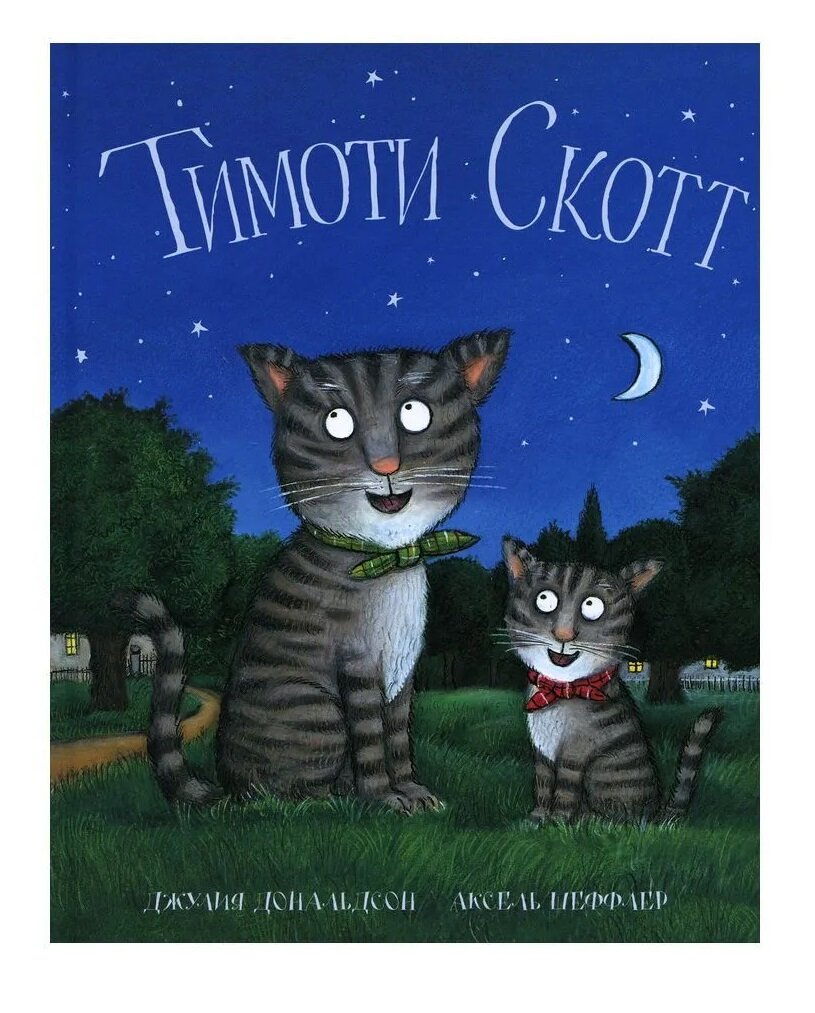Книга в веселых стихах "Тимоти Скотт" от авторов Груффало