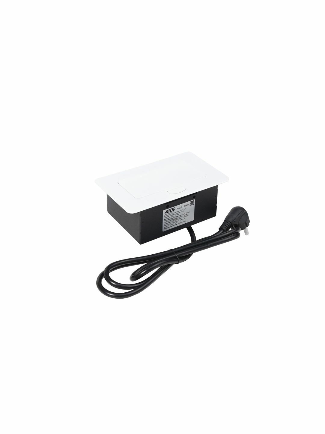 Выдвижной удлинитель Nova 4, 1 розетка, USB A + USB C, белый