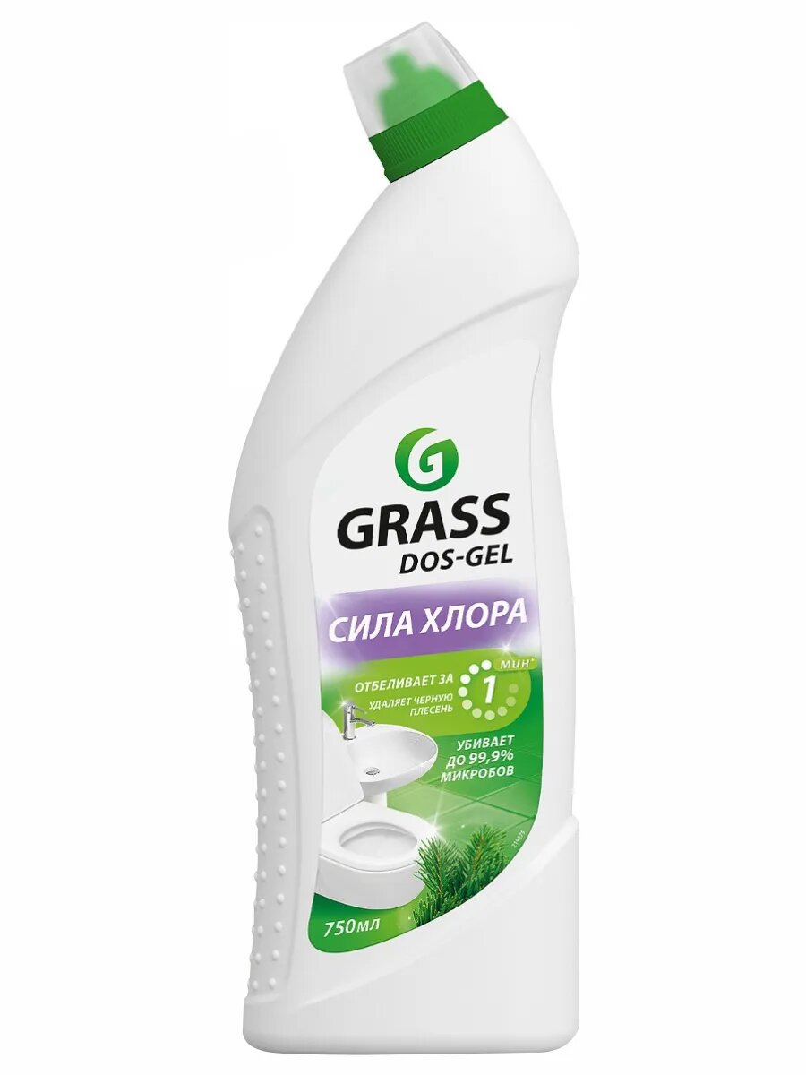 Гель для туалета и ванной, Grass средство от плесени grass 2в1