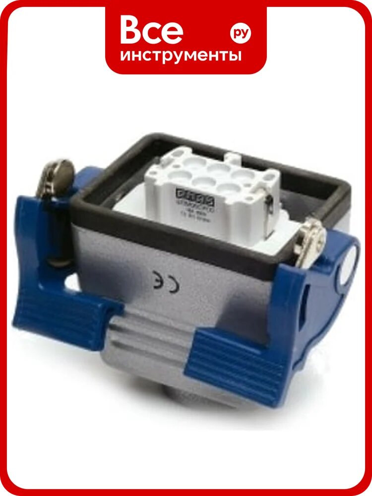 Кожух с гнездом Emas 16А, 400В, с двумя фиксаторами EBM06PU32