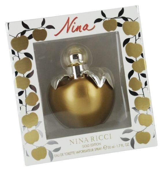 Женская туалетная вода Нина Ричи Голд Эдишн 50 мл / Nina Ricci Nina Gold Edition