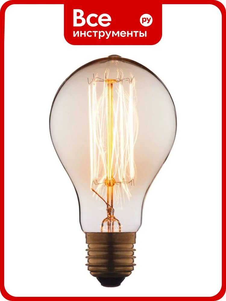 Лампа накаливания LOFT IT Edison Bulb E27 60Вт 7560-SC