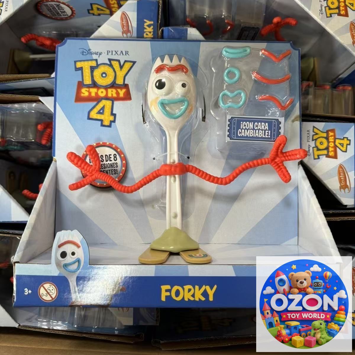 Фигурка Форки Вилкинс История игрушек 4 со сменными лицами