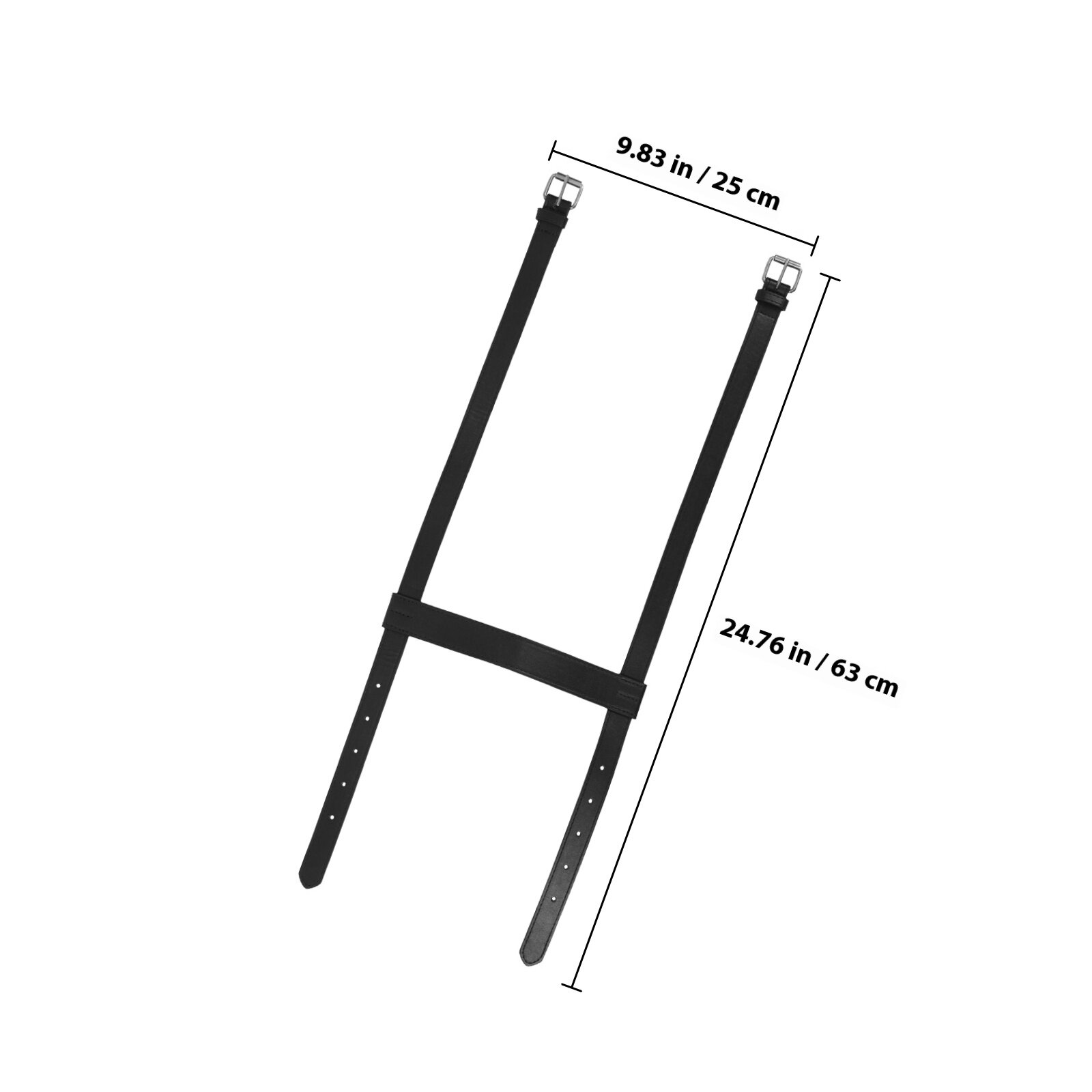 Ремень Для Коврика 63.00X25.00X0.60Cm Из Practical Pu Кожи Для Пикника И Туризма