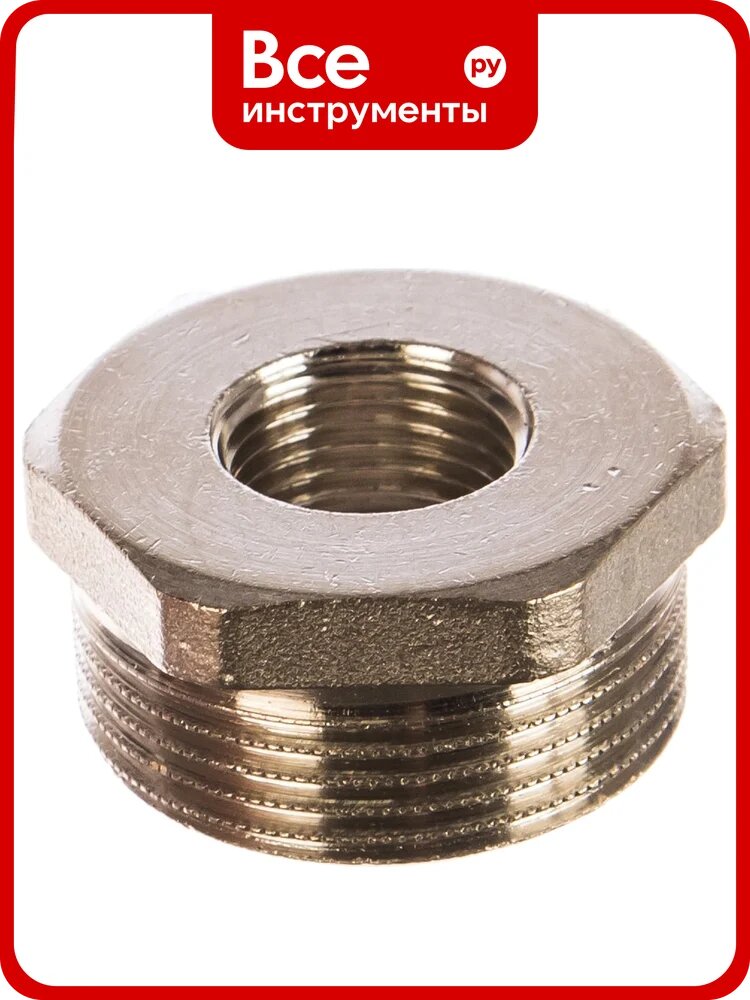 Никелированная футорка STOUT 1 1/4X1/2 SFT-0029-011412 RG008Q0RUI82FC