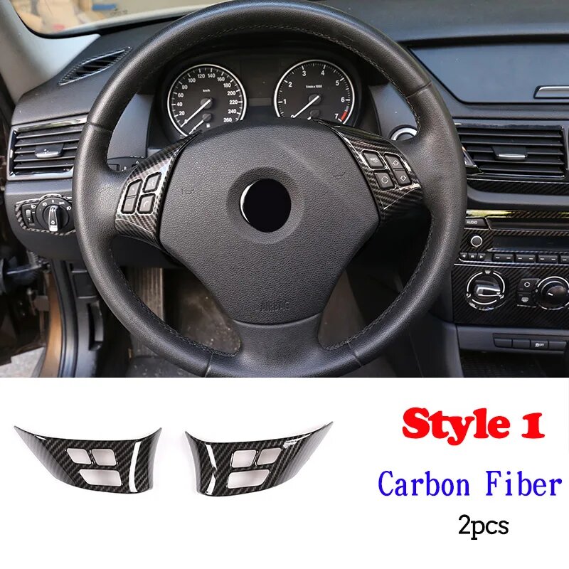 Накладка на руль BMW 1/3 сер. (E87, E90, E92) Style1 Carbon Fiber