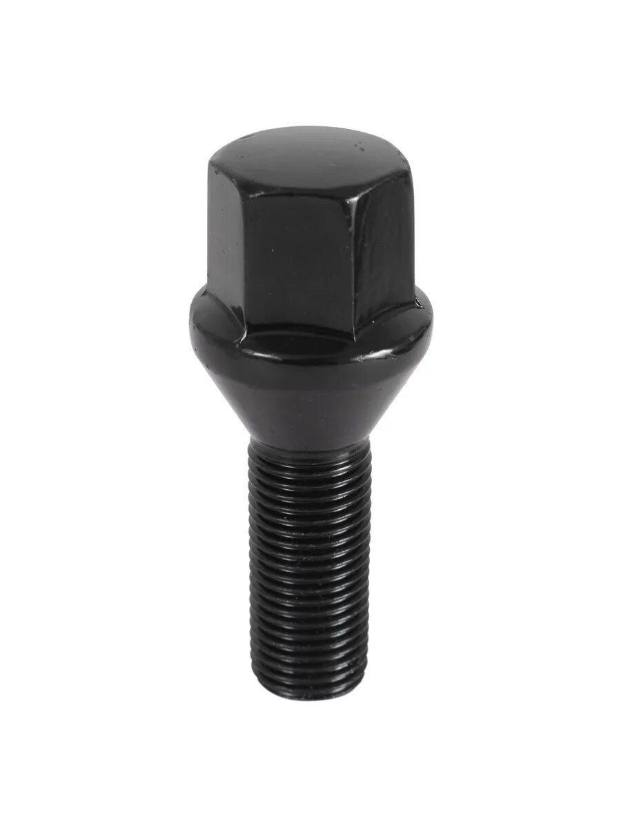 Болт 12х1,25 54/27 конус 17мм Black 954-06