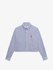 Рубашка APEE Heart-patch striped shirt, размер OneSize, синий