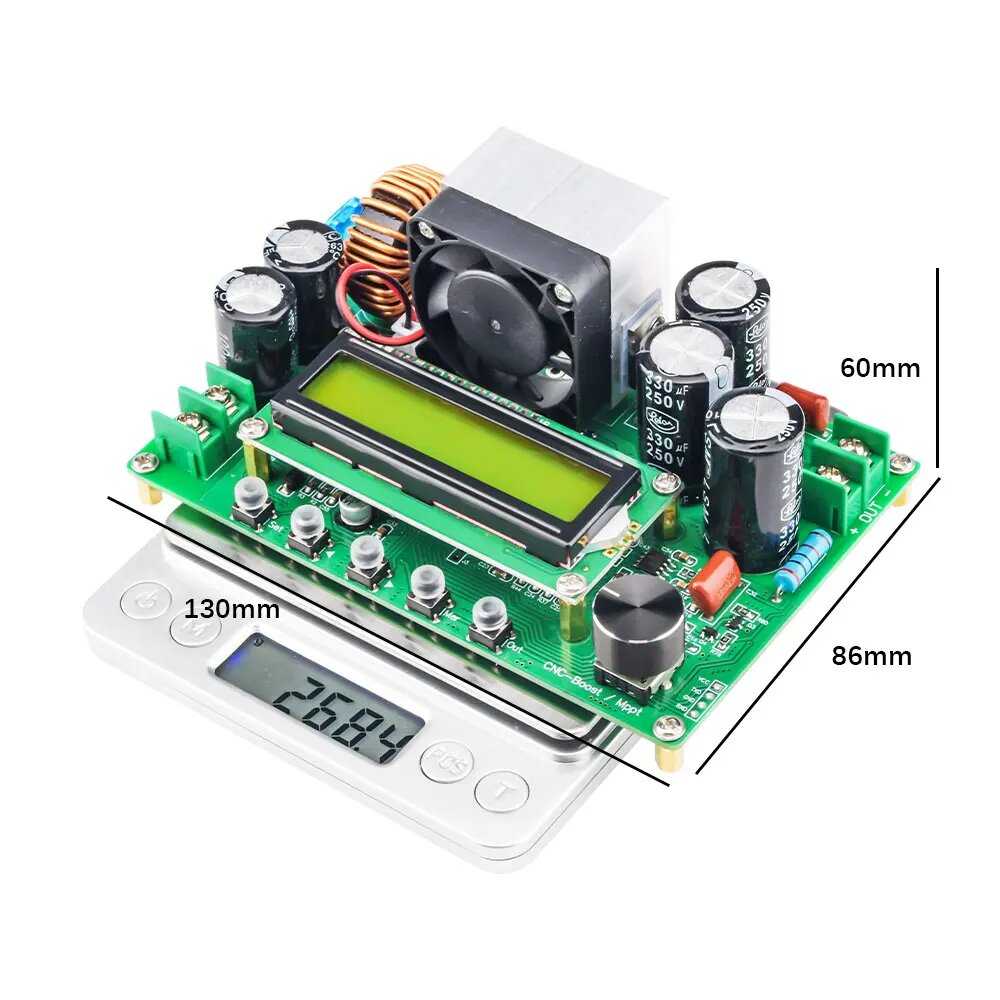 800 Вт DPX800S повышающий преобразователь, модуль источника питания, DC-DC NC CV CC повышающий преобразователь, плата 12 В-120 в 0-15 А, регулируемый MPPT