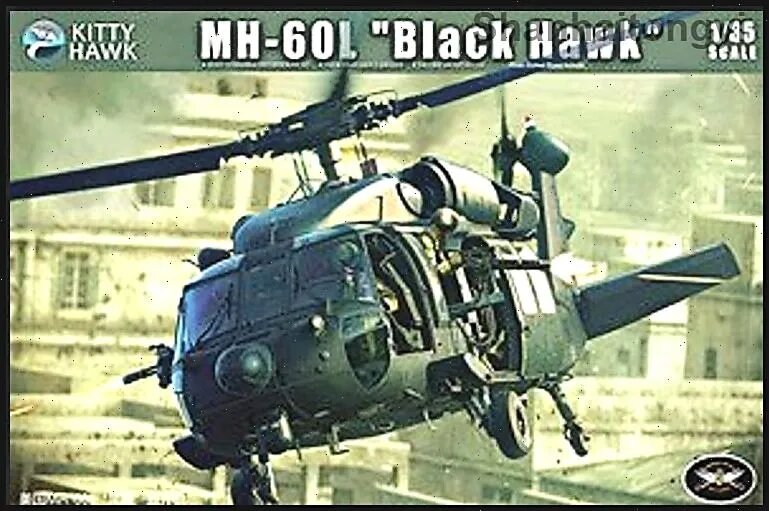 Kitty Hawk 1/35 MH-60L KH50005 Сборка комплекта прецизионных моделей Без фигуры самолета