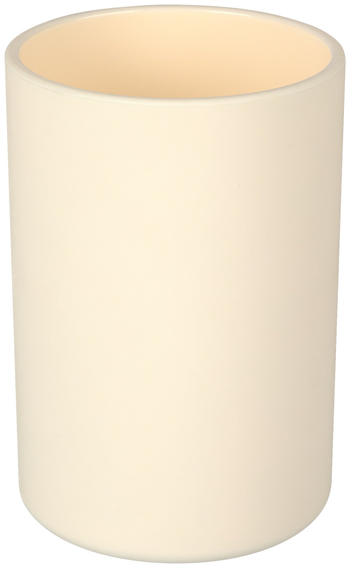 Стакан для зубных щёток Swensa Swanny Cream5 SWP-8024CRM-03, пластик, цвет экрю