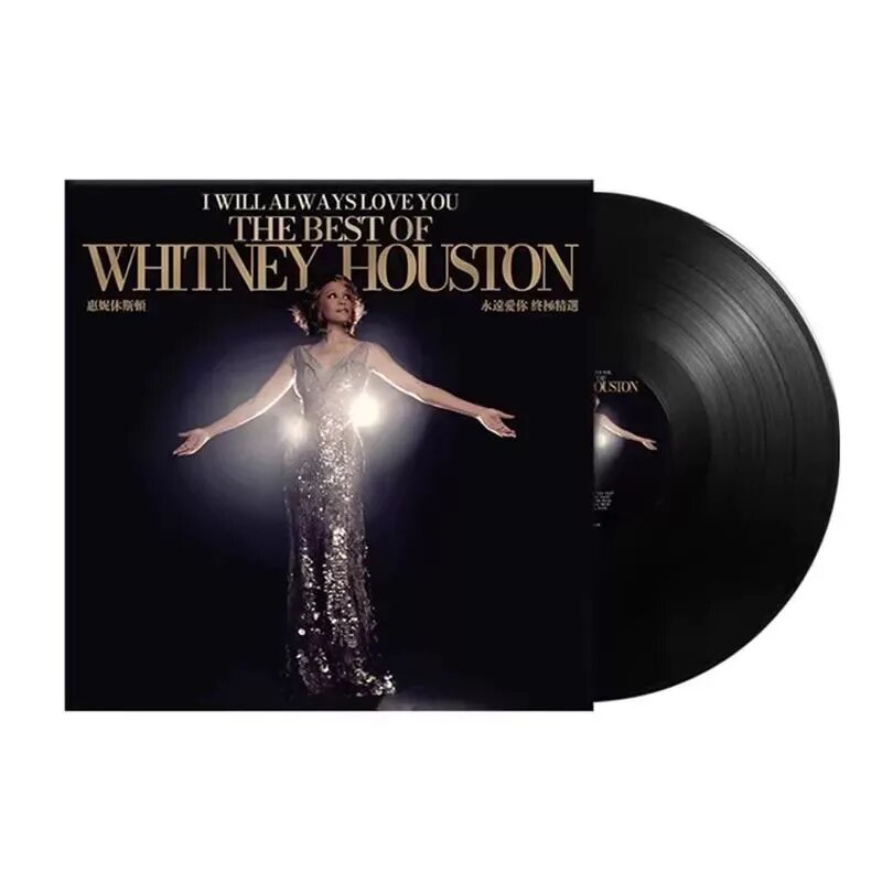 Лицензионный винил Whitney Houston хит I Will Always Love You 12" в наличии