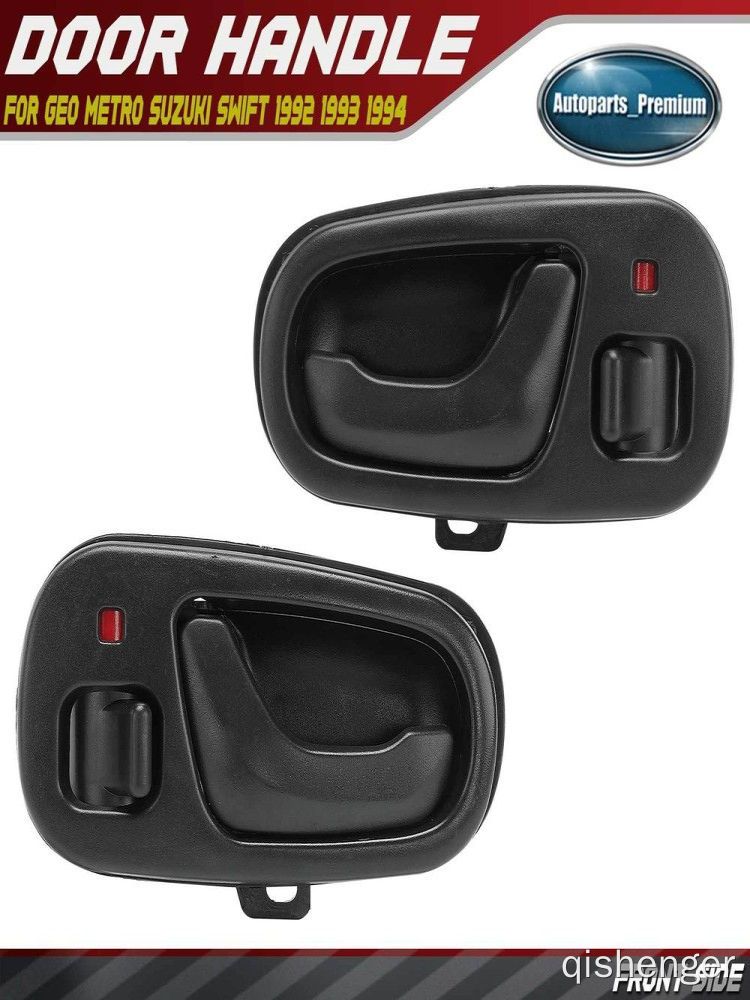 Ручка двери внутренняя Geo комплект 2 шт черная для Geo Metro Suzuki Swift 1992-1994 передние салон