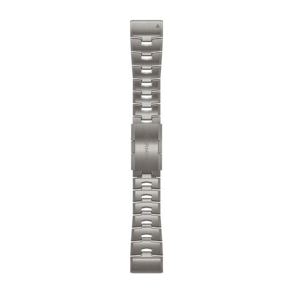 Ремешок для смарт-часов Garmin QUICKFIT 26 BAND VENTED TITANIUM BRACELET Silver 010-12864-08